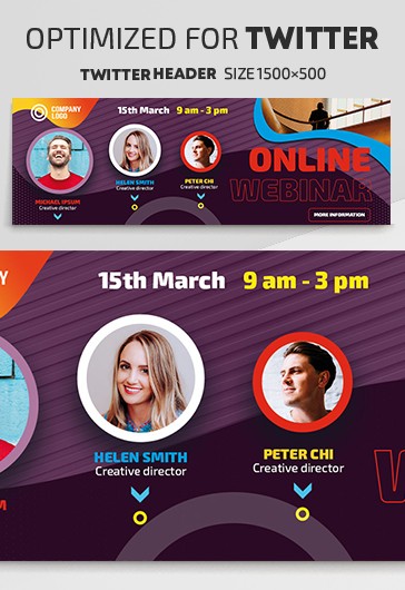 Business - Free Twitter Header PSD Template - 10029574 | by ElegantFlyer
