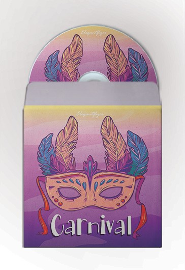 Carnival - Premium CD Cover PSD Template - 10020505 | by ElegantFlyer