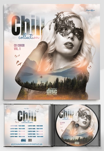 1000+ Modelos Únicos de Capa de CD PSD disponíveis gratuitamente