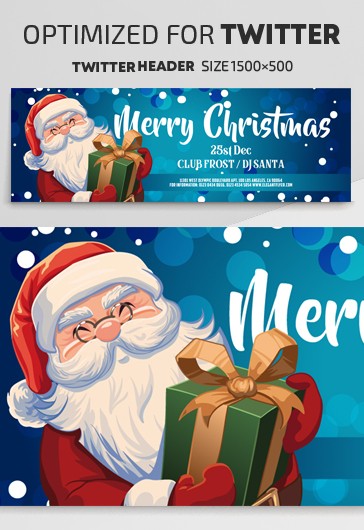 Birthday Invitation - Free Vector Twitter Header EPS Template ...