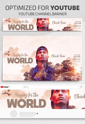 1000+ Original YouTube Channel Banner Templates PSD for Free