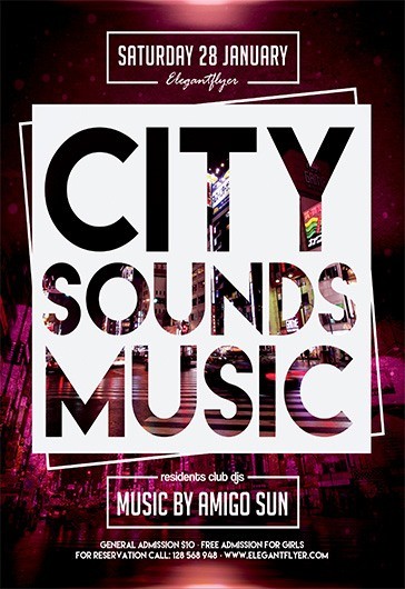 Free Music Flyers | elegantflyer.com