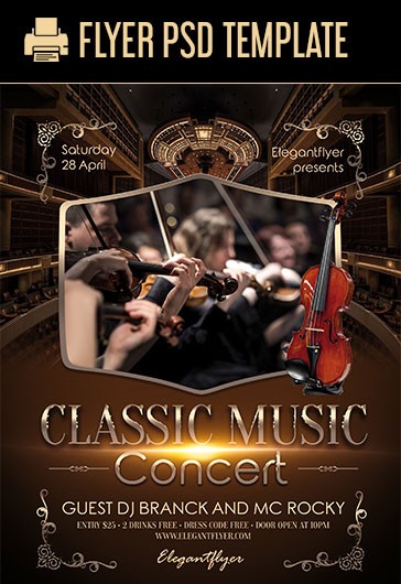 1000+ Free Music Flyer Templates (PSD) - by Elegantflyer