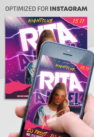 Club Party - Free Instagram Stories Template in PSD + Post Template ...