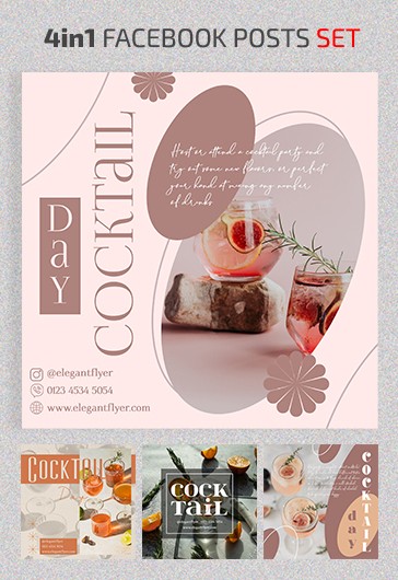 Free Facebook Post PSD Templates for - by ElegantFlyer