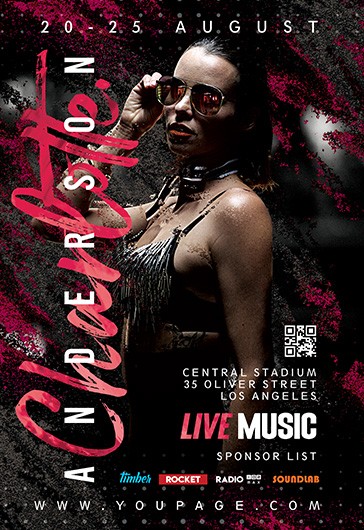 Concert Poster PSD Templates Available for Free