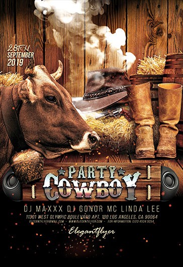 1000+ Plantillas gratuitas de volantes para fiestas (PSD) - por ...