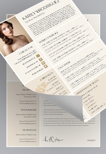 1000+ Free CV Templates in PSD by Pro Designers