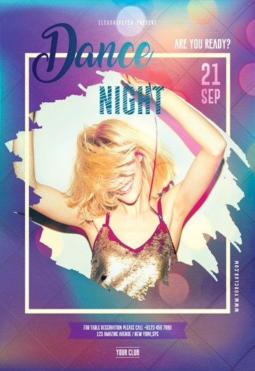 Free Dance Flyers | elegantflyer.com