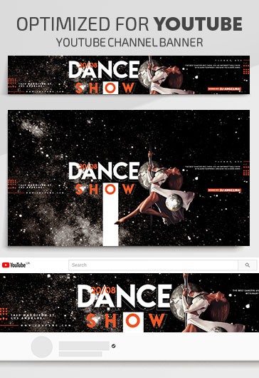 1000+ Original YouTube Channel Banner Templates PSD for Free