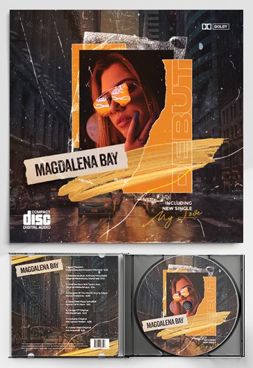 Pink Creative Hangover Mixtape Free CD Album Cover Template PSD | by Elegantflyer