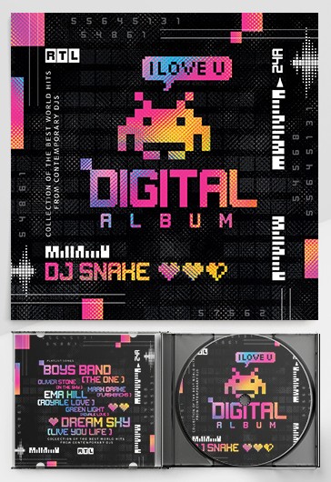 400+ Free CD cover and Album Cover Templates - Page 3