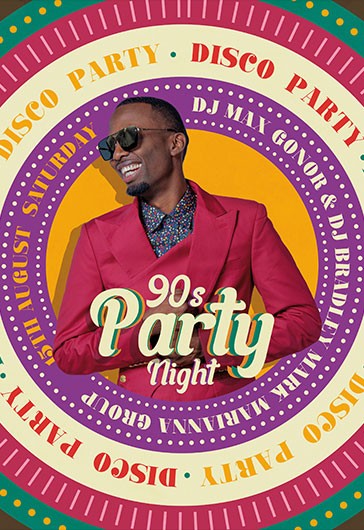 Free Disco Flyers | elegantflyer.com