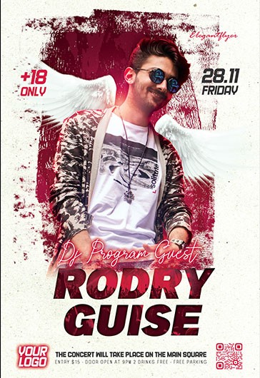 1000+ DJ Poster PSD Templates Available for Free