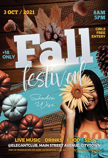 Free Fall Flyers | elegantflyer.com