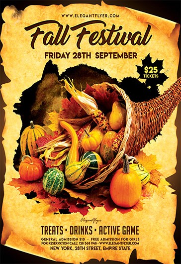 Free Fall Flyers | elegantflyer.com