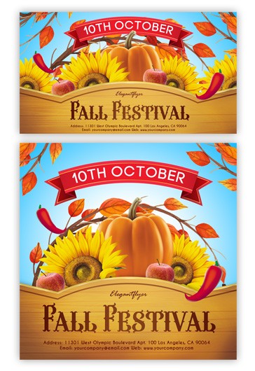 Fall Festivals – Free Facebook Event + Instagram template - 10021782 ...