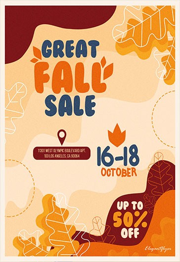 1000+ plantillas gratuitas de volantes de venta (PSD) - por Elegantflyer