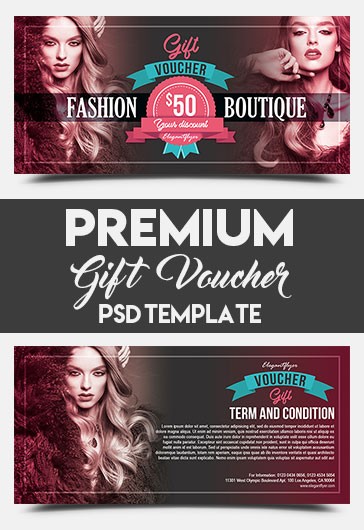 Fashion Boutique Gift Certificate - 10020234 | by ElegantFlyer