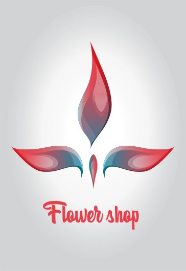 Flower shop - Free Logo Template - 10019098 | by ElegantFlyer