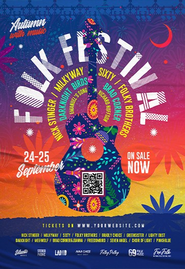 Volantes gratuitos del festival | elegantflyer.com