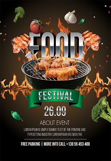 Flyers de Comida e Bebida Grátis | elegantflyer.com