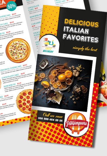 Free Restaurant Menu Templates in PSD - by ElegantFlyer - Page 3