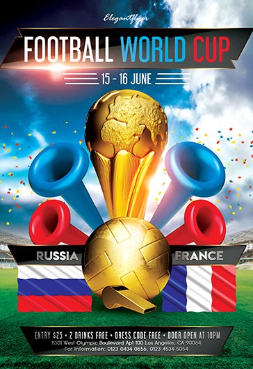 1000+ Modèles de Flyers Sportifs Gratuits (PSD) - par Elegantflyer