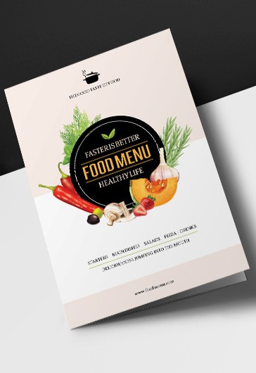 Free Restaurant Menu Templates in PSD - by ElegantFlyer
