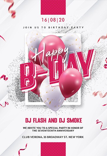 1000+ Birthday Invitation PSD Templates Available for Free