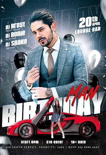 1000+ Birthday Invitation PSD Templates Available for Free