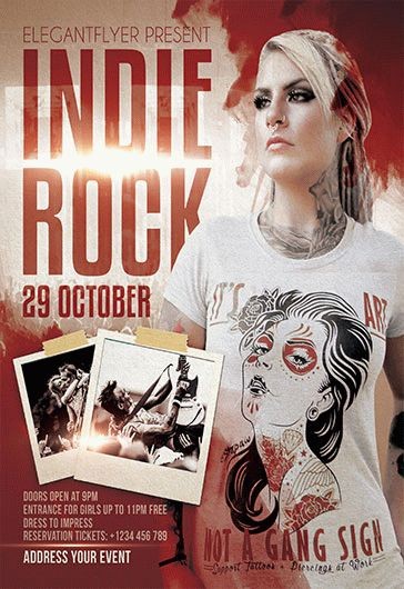 1000+ Free Rock Flyer Templates (PSD) - by Elegantflyer