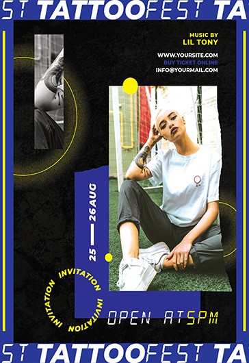 1000+ Events Invitation PSD Templates Available for Free