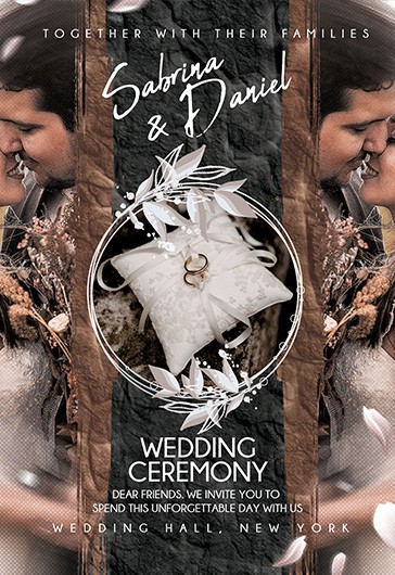 1000+ Wedding Invitation PSD Templates Available for Free
