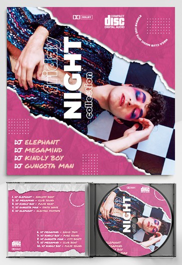 Friday Night Collection - Free CD Cover PSD Template - 10030218 | by ...