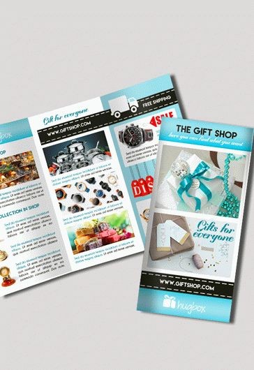 Gift Shop - Premium Tri-Fold PSD Brochure Template - 10018236 | by ...