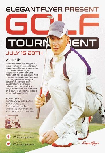 Free Golf Flyers | elegantflyer.com