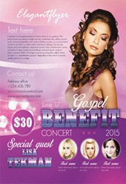 Modèles gratuits de flyers de concert pour les événements musicaux ...