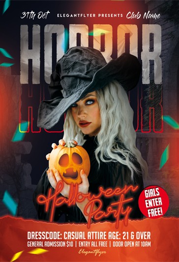 1000+ Modèles de Flyers de Fête Gratuits (PSD) - par Elegantflyer