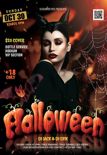 Free Halloween Flyers | elegantflyer.com - Page 2