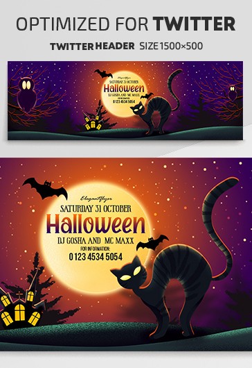 Yellow Creative Halloween Premium Social Media Template PSD | by ...