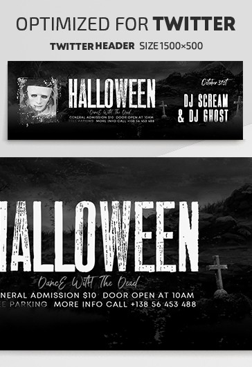 Halloween Twitter Headers