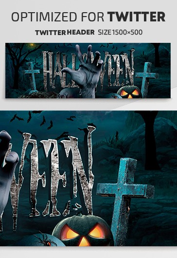 Black Dark Halloween Premium Social Media Template PSD | by Elegantflyer
