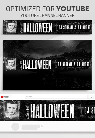 1000+ Templates originais de Banner para Canais do YouTube PSD gratuitos.