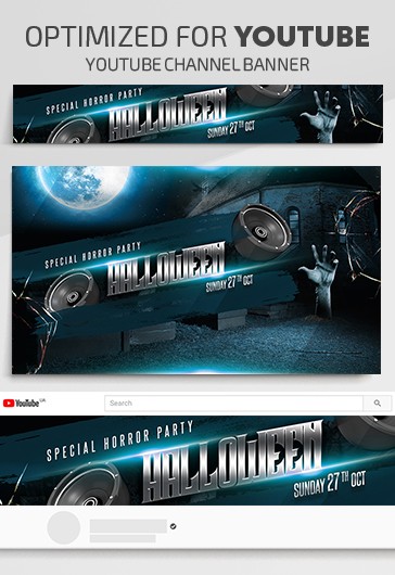 1000+ Original YouTube Channel Banner Templates PSD for Free