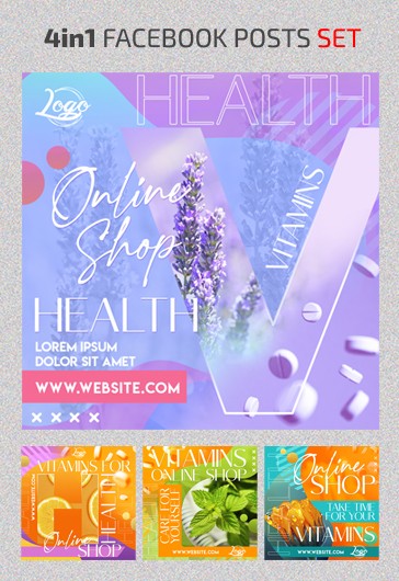 Free Facebook Post PSD Templates for - by ElegantFlyer