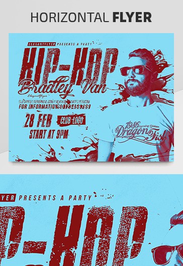 1000+ Free Hip Hop Flyer Templates (PSD) - by ElegantFlyer