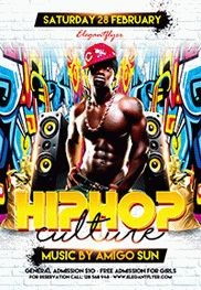 1000+ Free Hip Hop Flyer Templates (PSD) - by ElegantFlyer