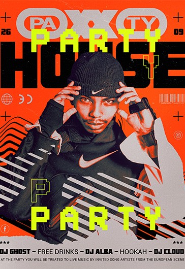 1000+ Free Party Flyer Templates (PSD) - by Elegantflyer