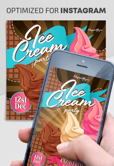 Free Instagram Vector EPS Templates - by ElegantFlyer